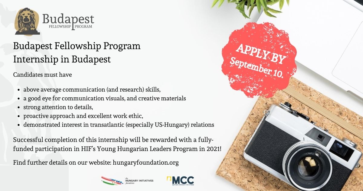 Budapest Fellowship Program Internship in Budapest - Hungary Foundation